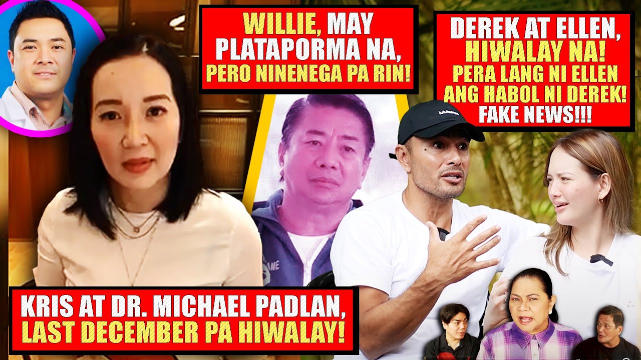 DR. MIKE PADLAN, PAMILYADO,MAY MGA ANAK PERO HIWALAY NA WILLIE ...