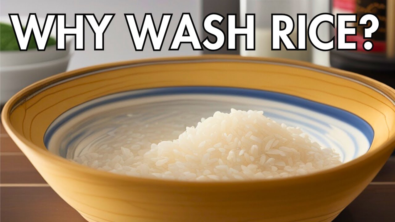 The Rice Washing Debate: Necessary or Not? - YouTube
