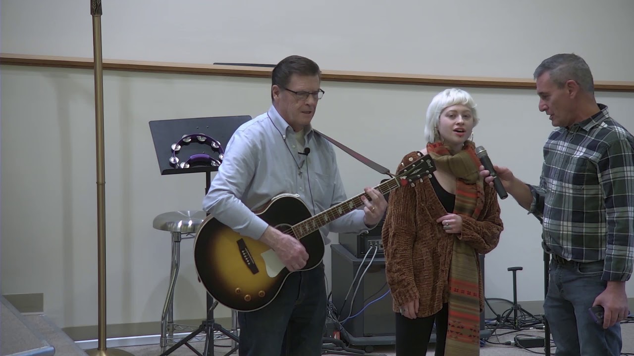 George and Cathy Singing After Service - YouTube