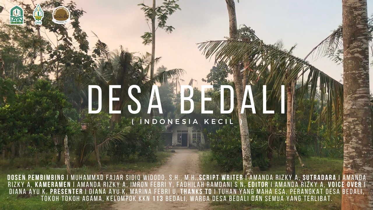 PROFIL DESA BEDALI | KKN IAIN KEDIRI2023 | KELOMPOK 113 - YouTube