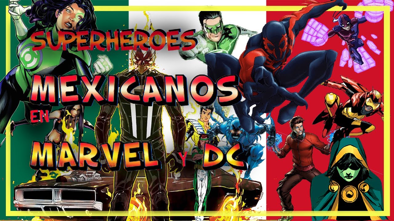 Superheroes Mexicanos en comics USA - YouTube