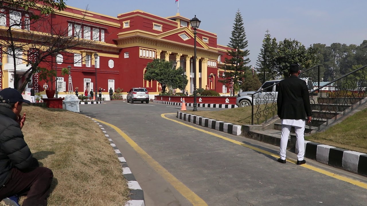 Rastrapati Building | Agni Prasad Sapkota Sabhamukh Sapatha Rajako ...
