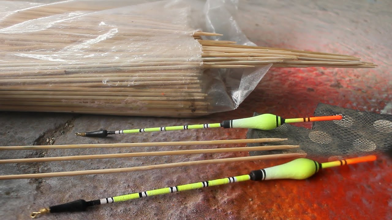 FISHING FLOAT ,Membuat Pelampung Pancing Dari Bambu Dan sandal !! - YouTube
