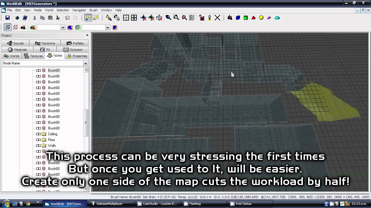 FEAR Modding: Making a Map Chapter 2 - Mirroring - YouTube