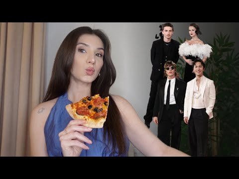 PIZZA MUKBANG EŞLİĞİNDE GOLDEN GLOBES KIYAFETLERİ YORUMLUYORUM!