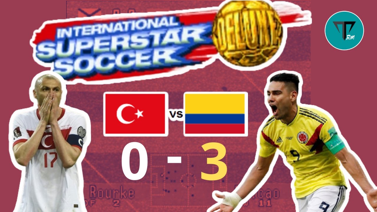International superstar soccer deluxe | Colombia vs Turquia | Fase de ...