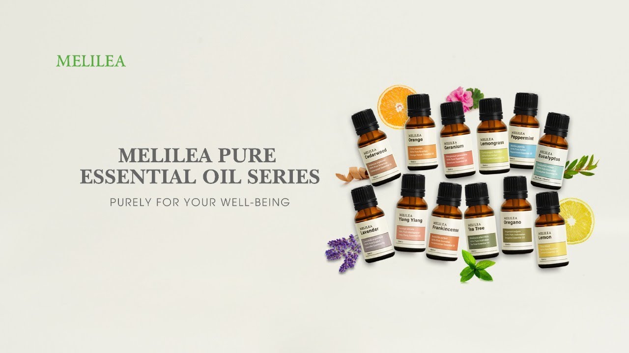 MELILEA PURE ESSENTIAL OIL SERIES - YouTube