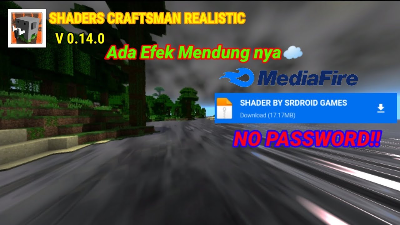 Download Shaders Craftsman Realistic Terbaru,Grafik Hd - YouTube