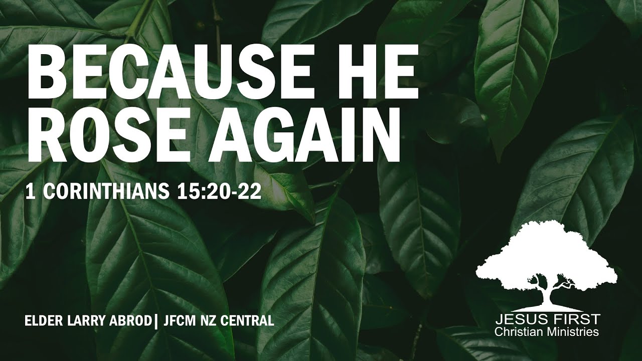 Because He Rose Again (20, April 2025) - YouTube