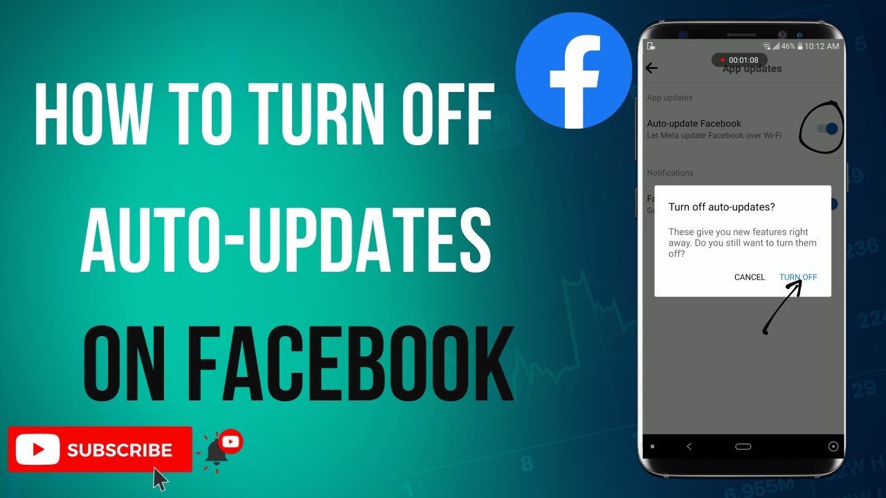 How to Turn Off Auto updates on Facebook - YouTube