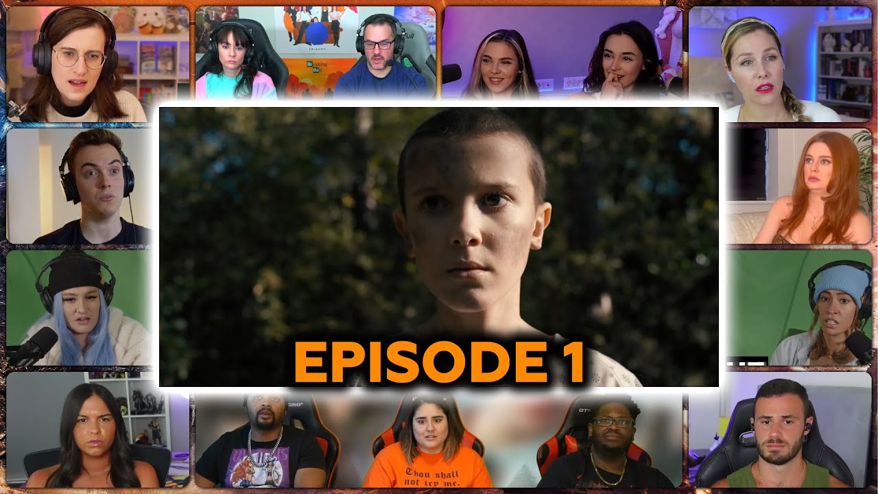 Stranger Things Episode 1 Reaction Mashup - YouTube