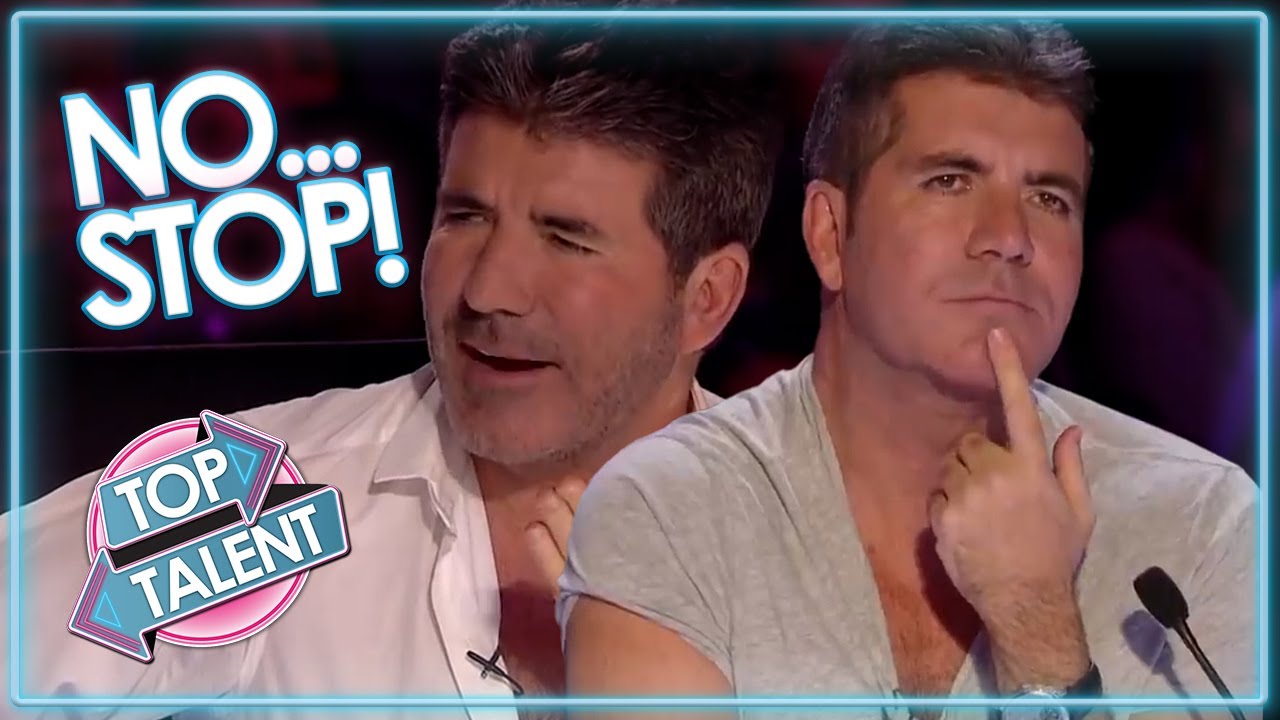 SIMON COWELL HAS HEARD ENOUGH & STOPS SINGING AUDITIONS On Got Talent ...