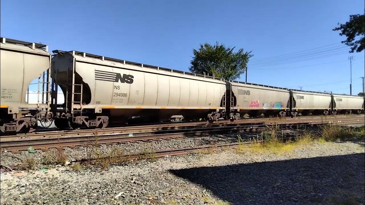 NS 50R With a duo of Elephant Style SD70ACe's. - YouTube