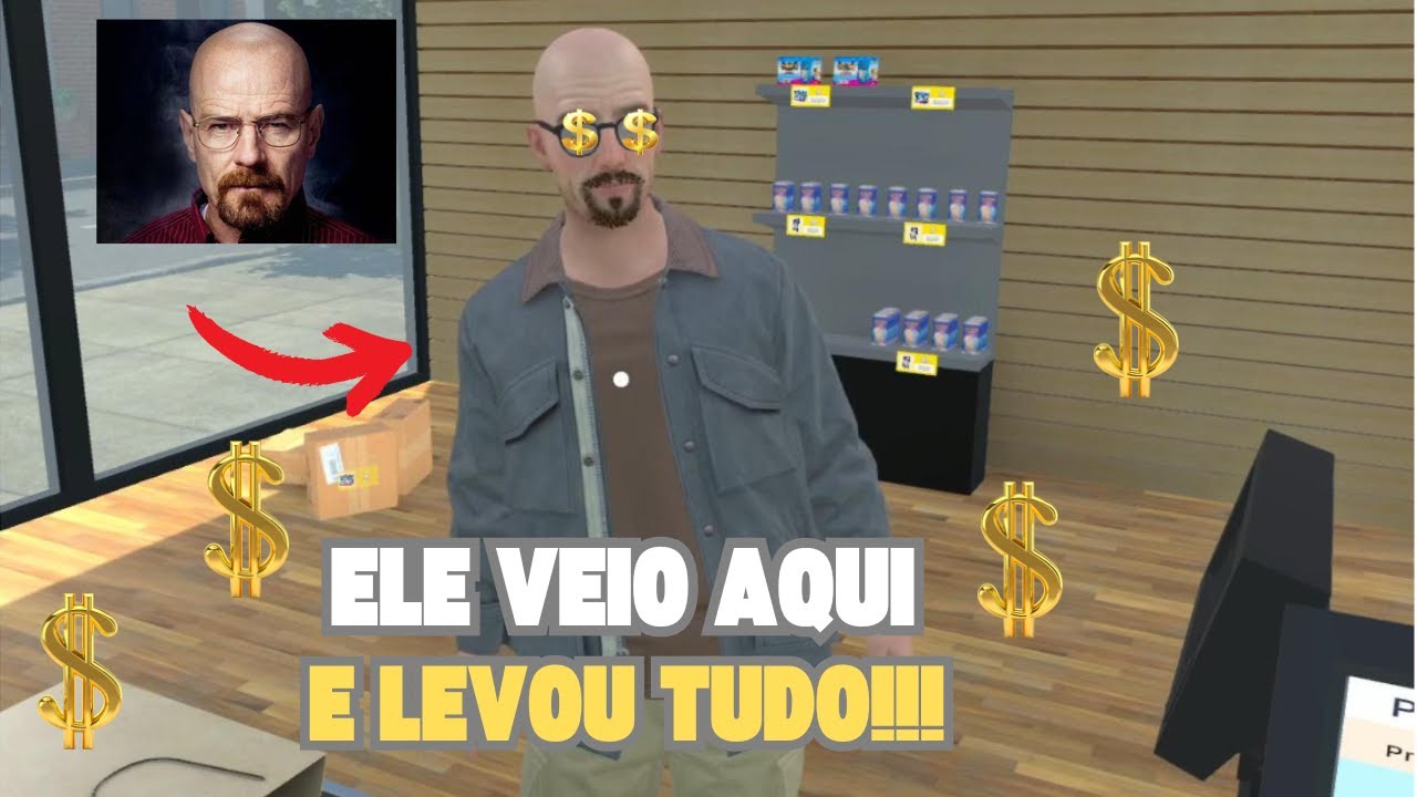 O WALTER WHITE COMPROU TUDO DA LOJA!!! TCG Shop Simulator - YouTube