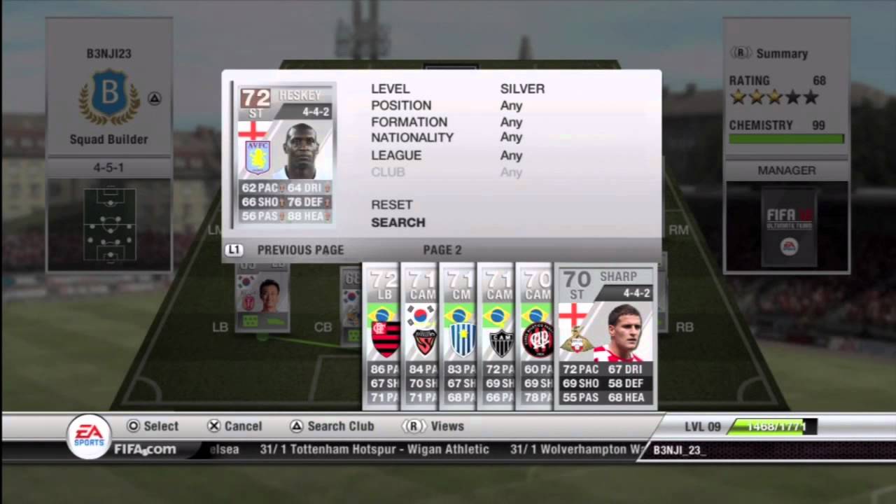 FIFA 12 UT Squad Builder ep 1 | Korean Silvers| - YouTube