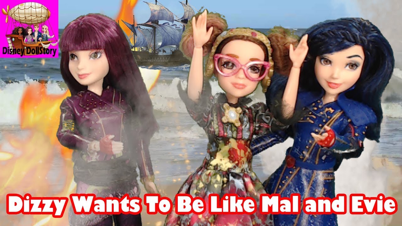 Dizzy Wants To Be Like Mal and Evie - Part 18 - Descendants Star ...