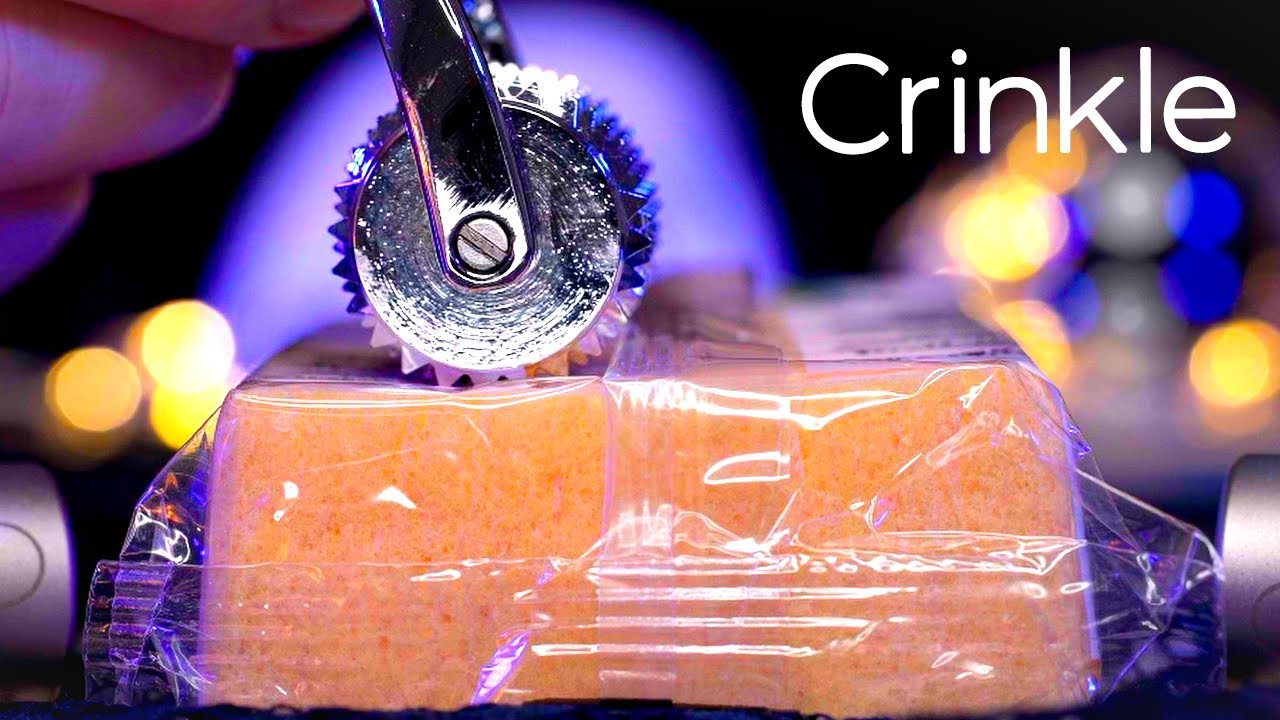 Perfect Crinkle ASMR 2 / Spiky and Plastic, Vinyl Triggers for Sleep ...