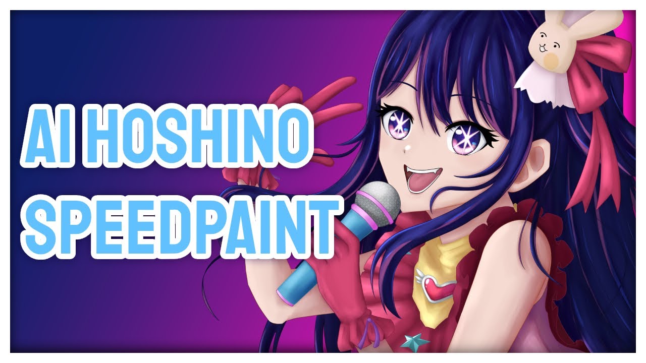Oshi no Ko Speedpaint || Ai Hoshino - YouTube