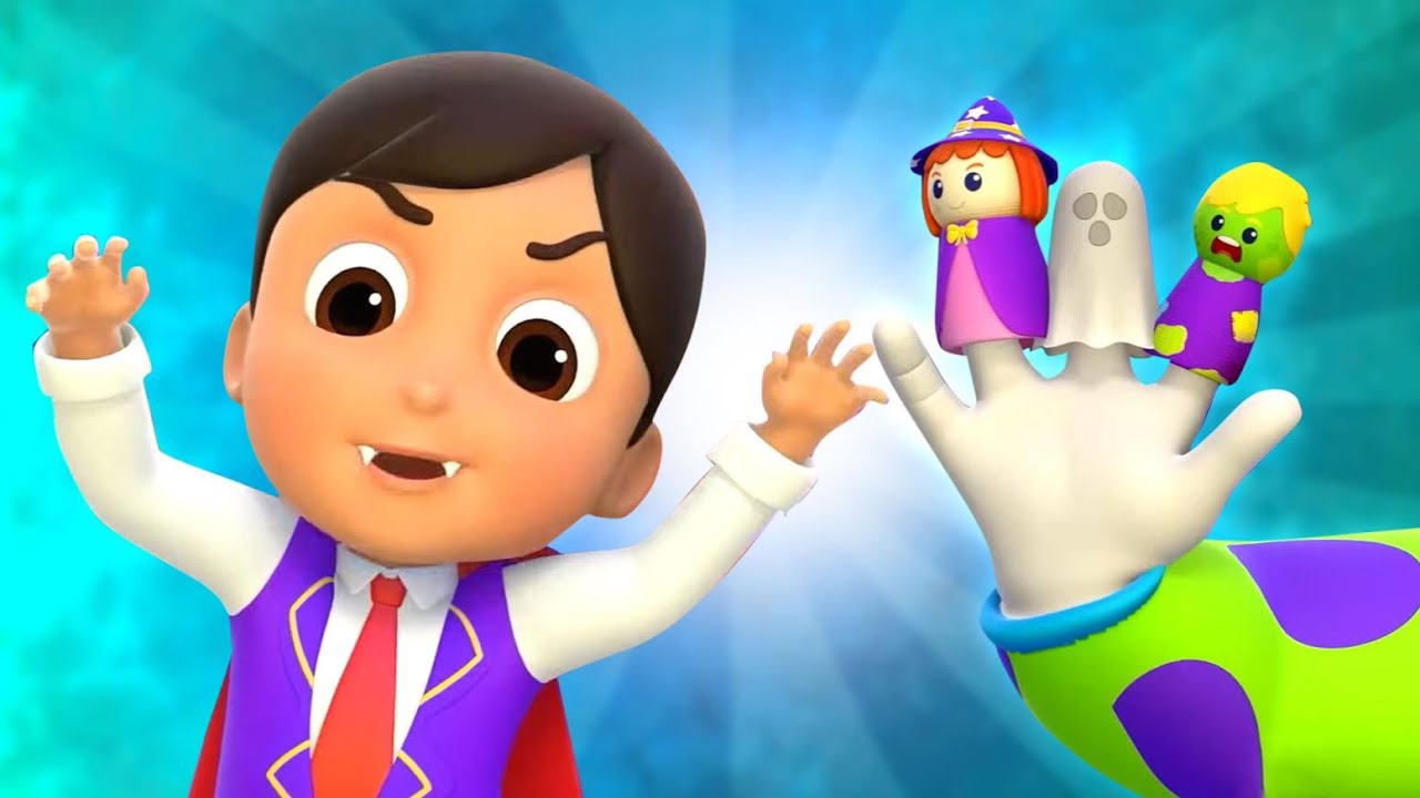 Halloween Finger Family Song & Cartoon Video for Babies by Boom Buddies ...