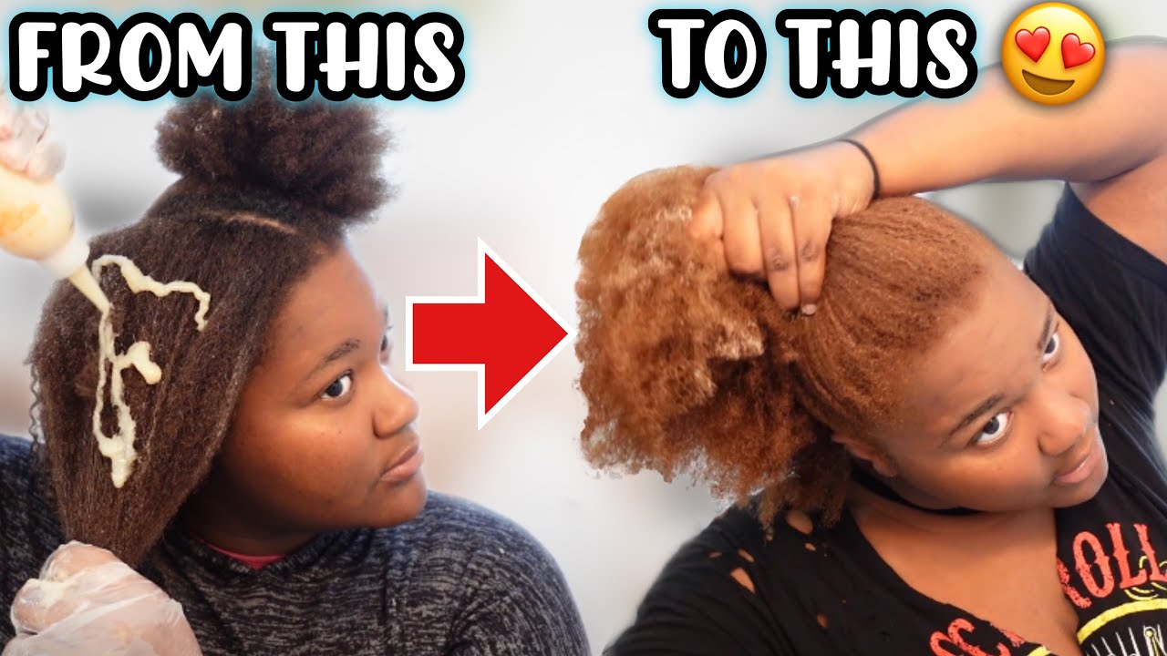 I DID SOMETHING CRAZY! Dying My Natural Hair HONEY BLONDE!! - YouTube