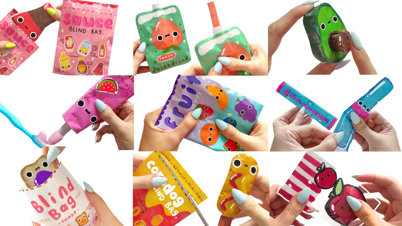 10 paper craft | easy craft ideas | paper squishy crafts | how to make ...