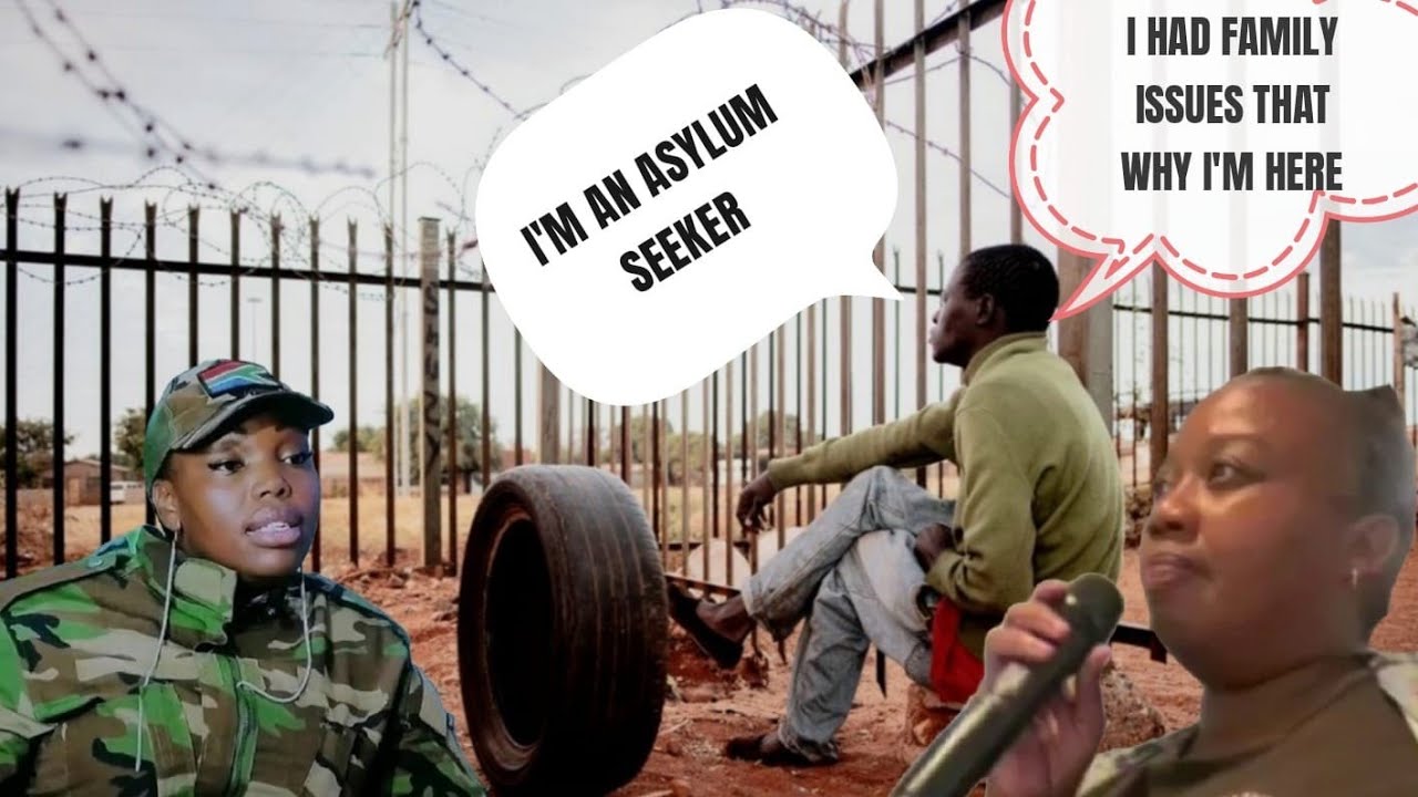 "I HAD SOME ISSUES WITH MY FAMILY THAT IS WHY I'M IN SA AS AN ASYLUM ...