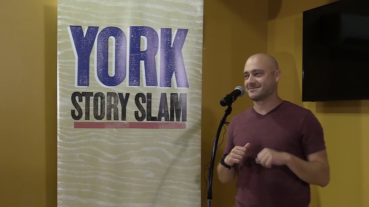 Brian Spence - York Story Slam, August 2019 - YouTube
