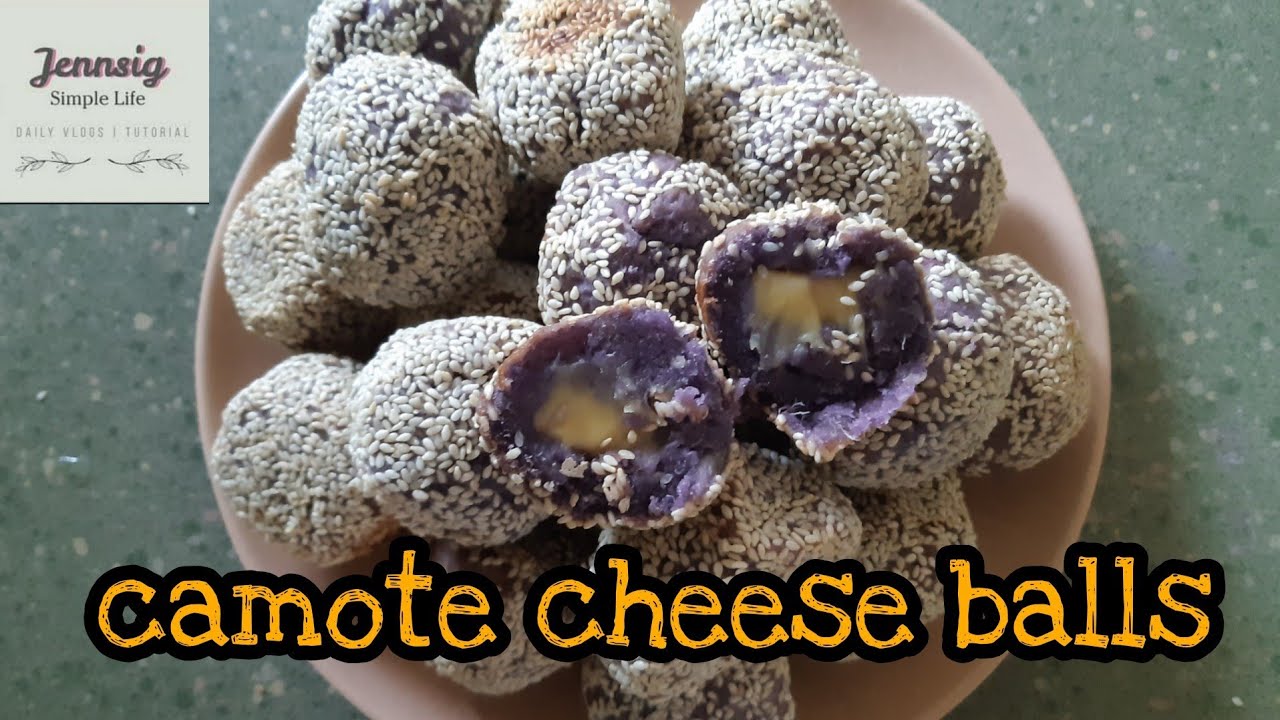 vlog.27🌷Going to the mall/ I make Camote Cheese Balls or sweet potato ...