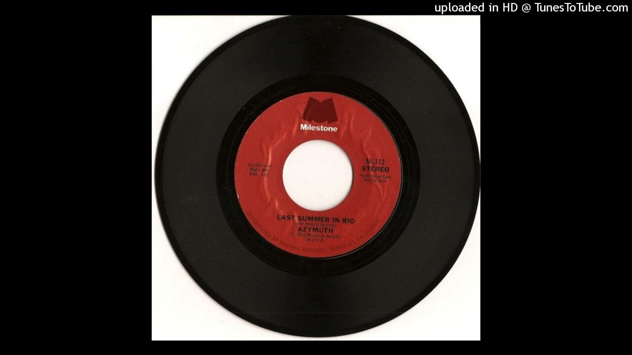 Azymuth - Last Summer In Rio - YouTube
