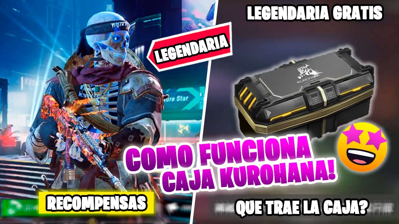 ASI FUNCIONA LA CAJA KUROHANA LEGENDARIA GRATIS! COD MOBILE | Dimitry ...