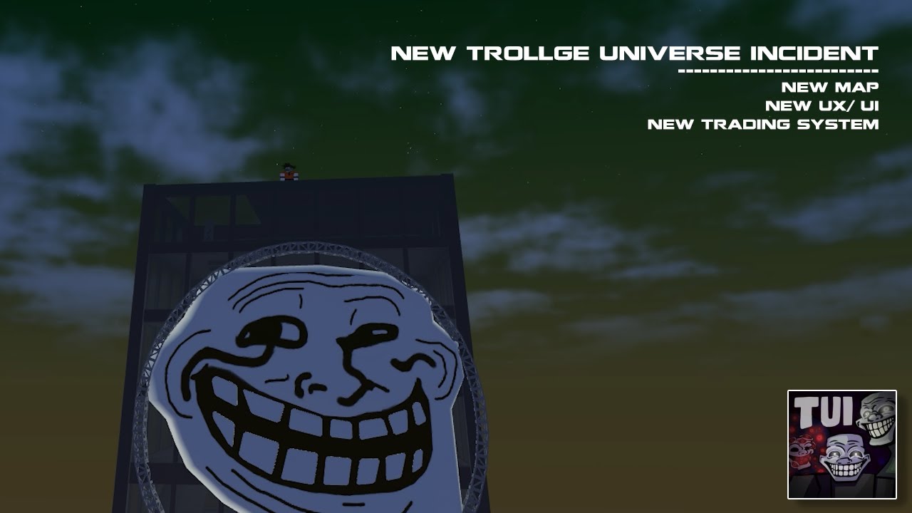 Trollge Universe Incident Reopening - New map, New menu and shop - YouTube