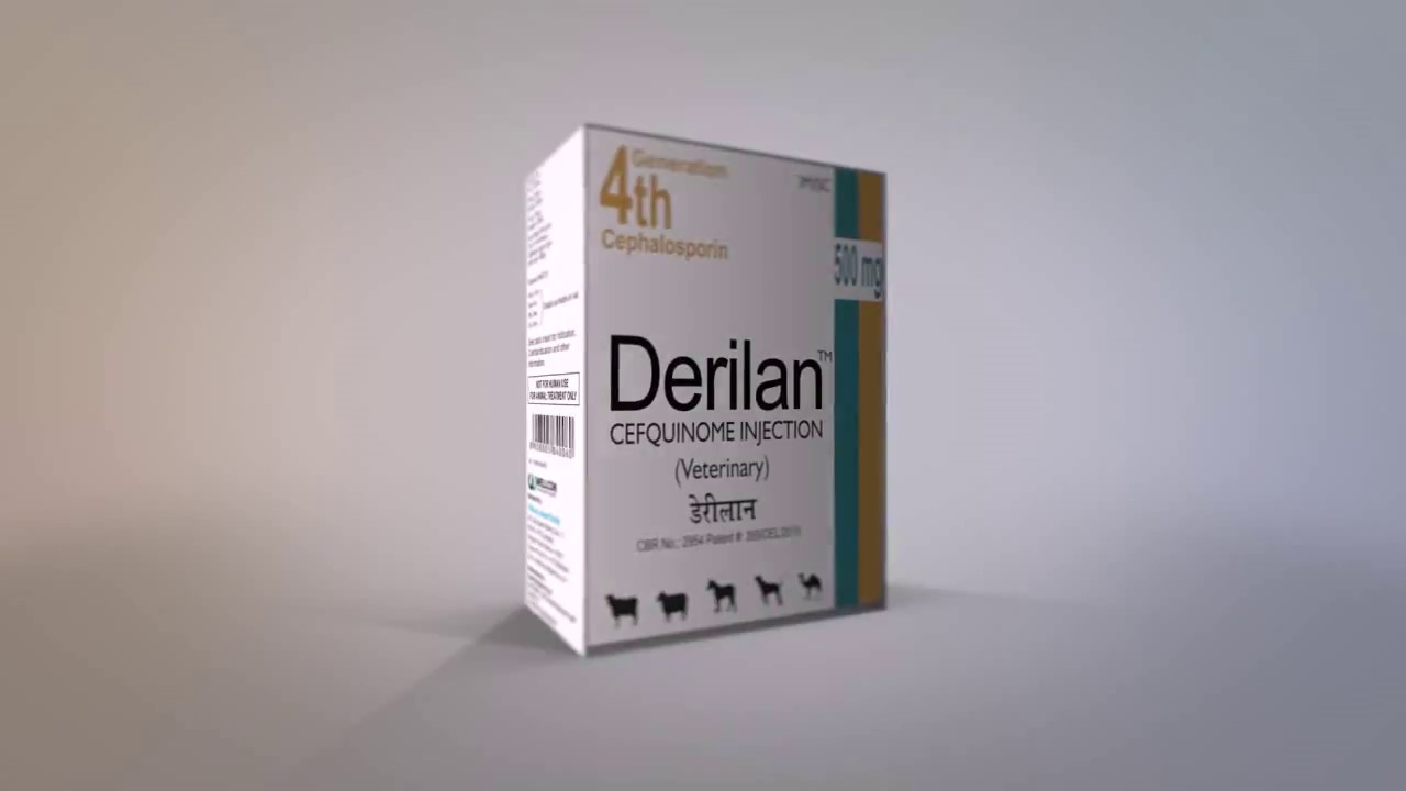 Derilan - Cefquinome Injection - 4th Gen. Cephalosporin - First Time in ...