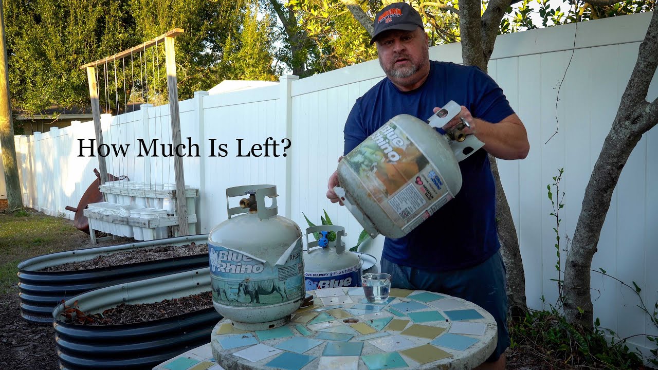3 ways to tell how much propane is left - YouTube