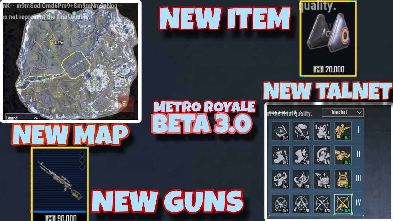 Metro royale New map🤯(Glacier restricted area)ОБНОВЛЕНИЕ 3.0 New boss ...