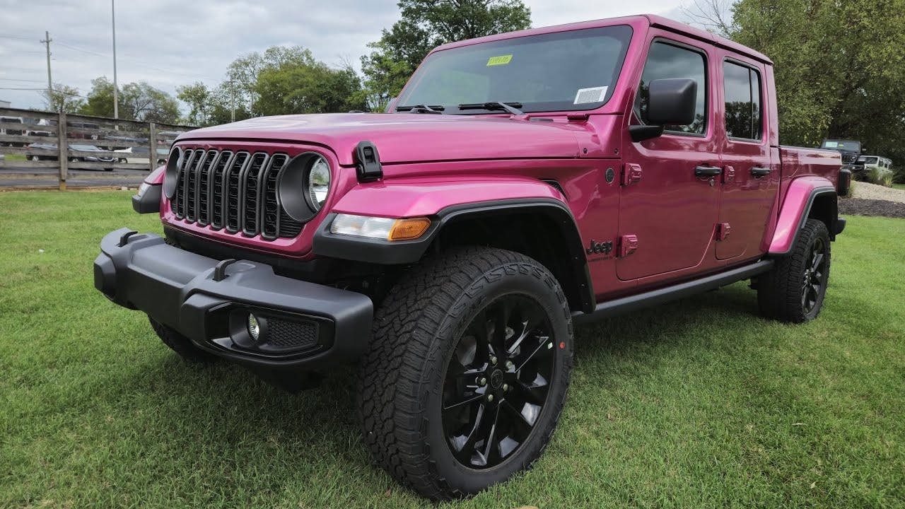 SOLD --- Over $11,000 off MSRP! Pink 2024 Gladiator Nighthawk for ONLY ...