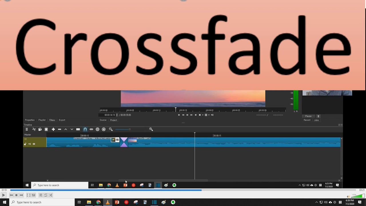 Audio and Fade Tutorial (Part 2 - Crossfade) - YouTube