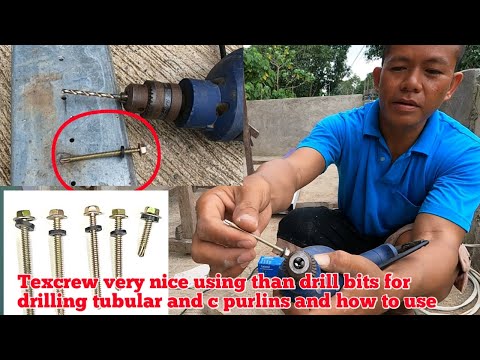 Texscrew very nice and save using than Drill bit for drilling tubular ...