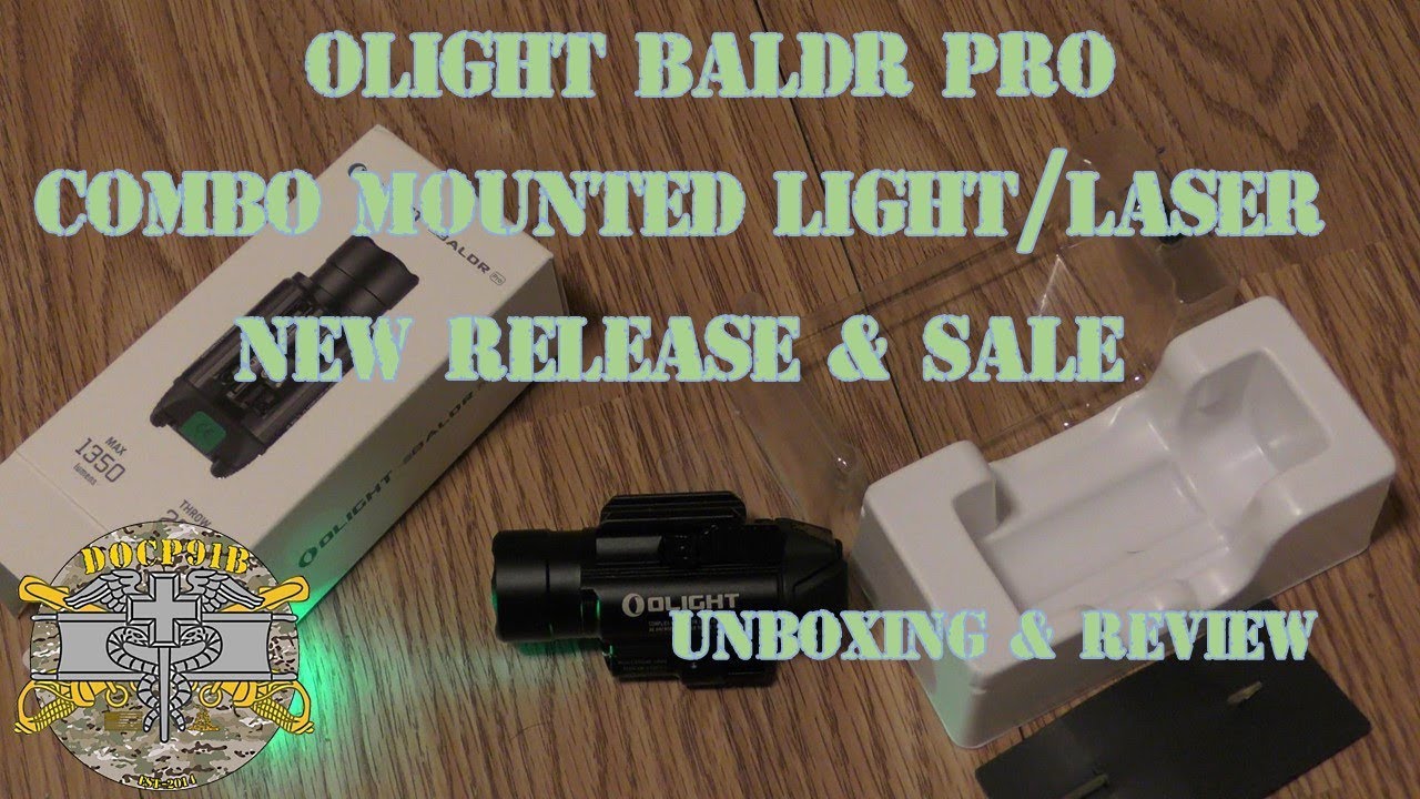 Olight Baldr Pro Combo Mounted Light/Laser - NEW RELEASE & SALE ...