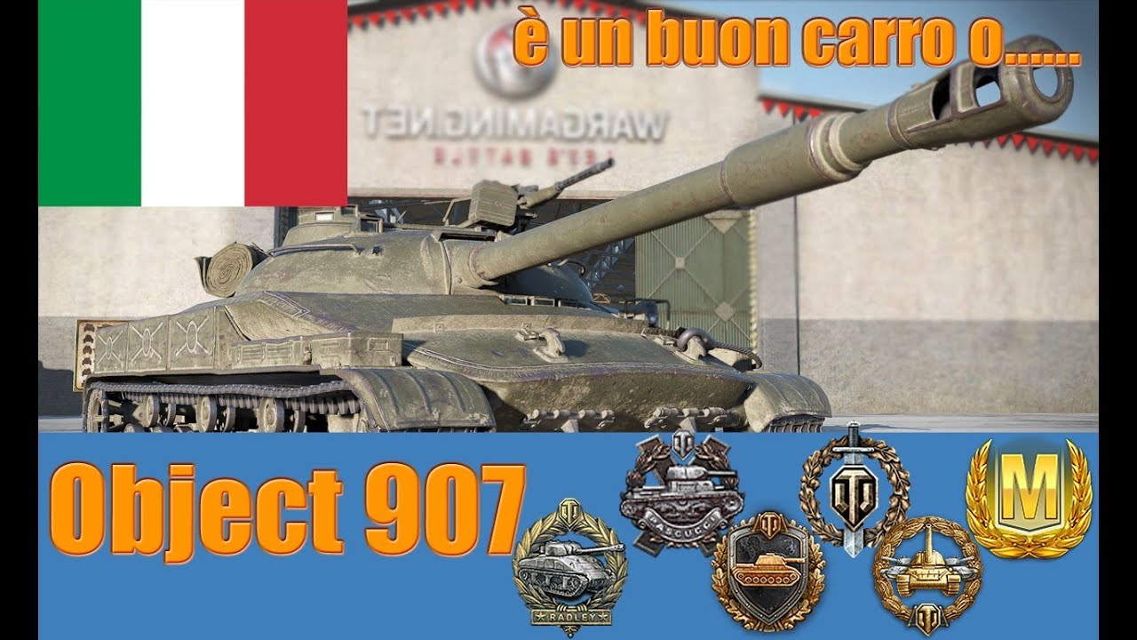 World of Tanks Object 907 Review ITA - YouTube