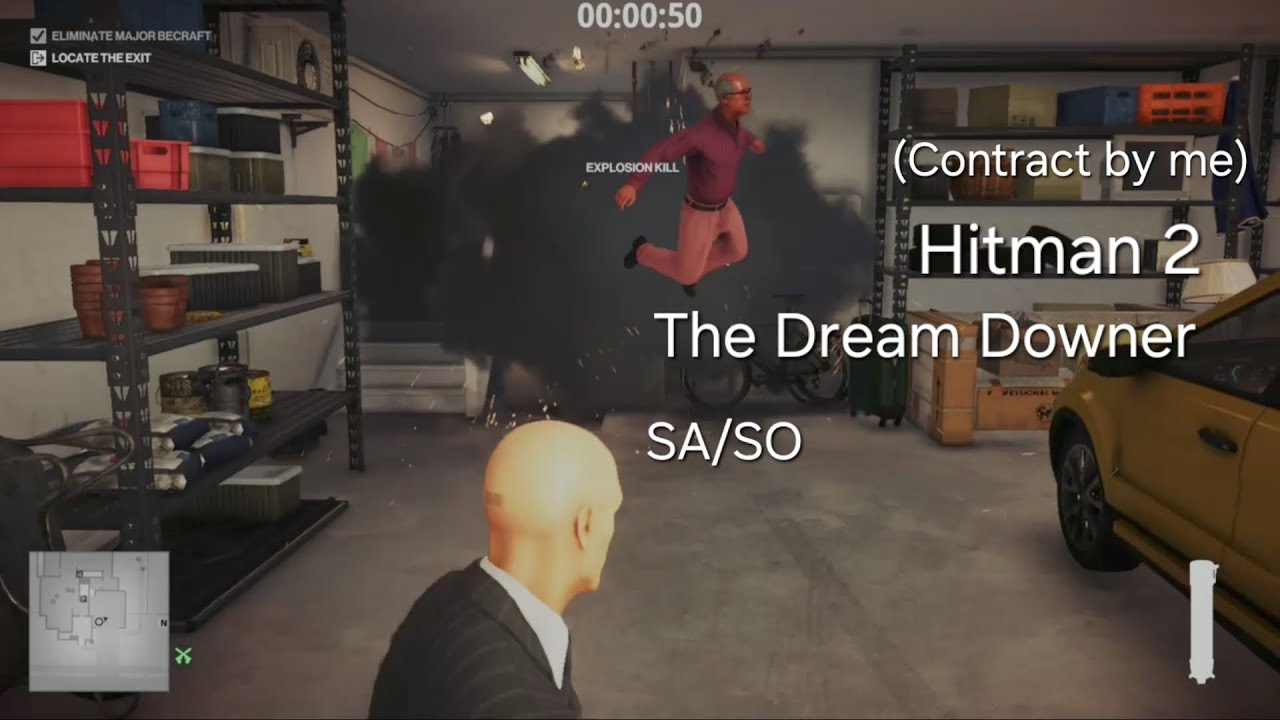 Hitman 2 The Dream Downer creator contract SA/SO - YouTube