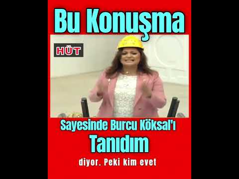 Bu konuşma sayesinde sayın Burcu Köksal Hanımefendiyi tanıdım ve takip etmeye başladım.