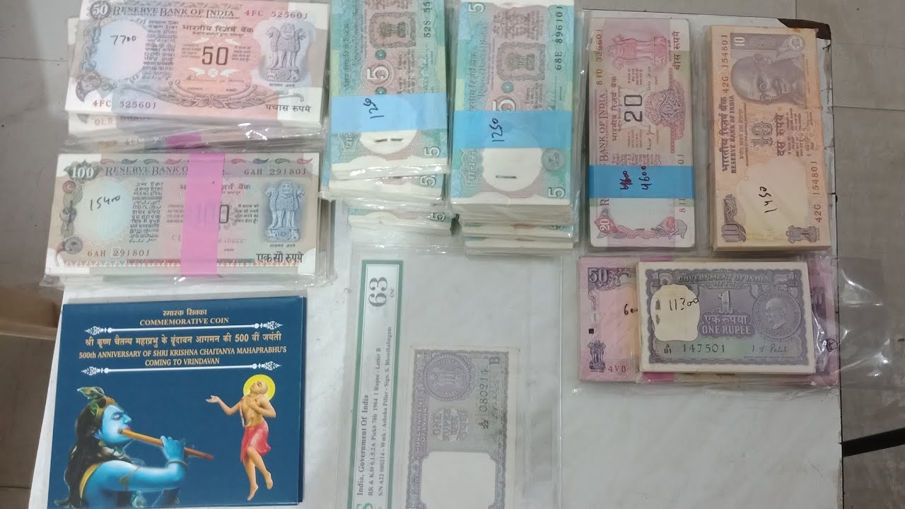 Buy Old Indian Notes Bundle Value Collection @ Reasonable Price - YouTube