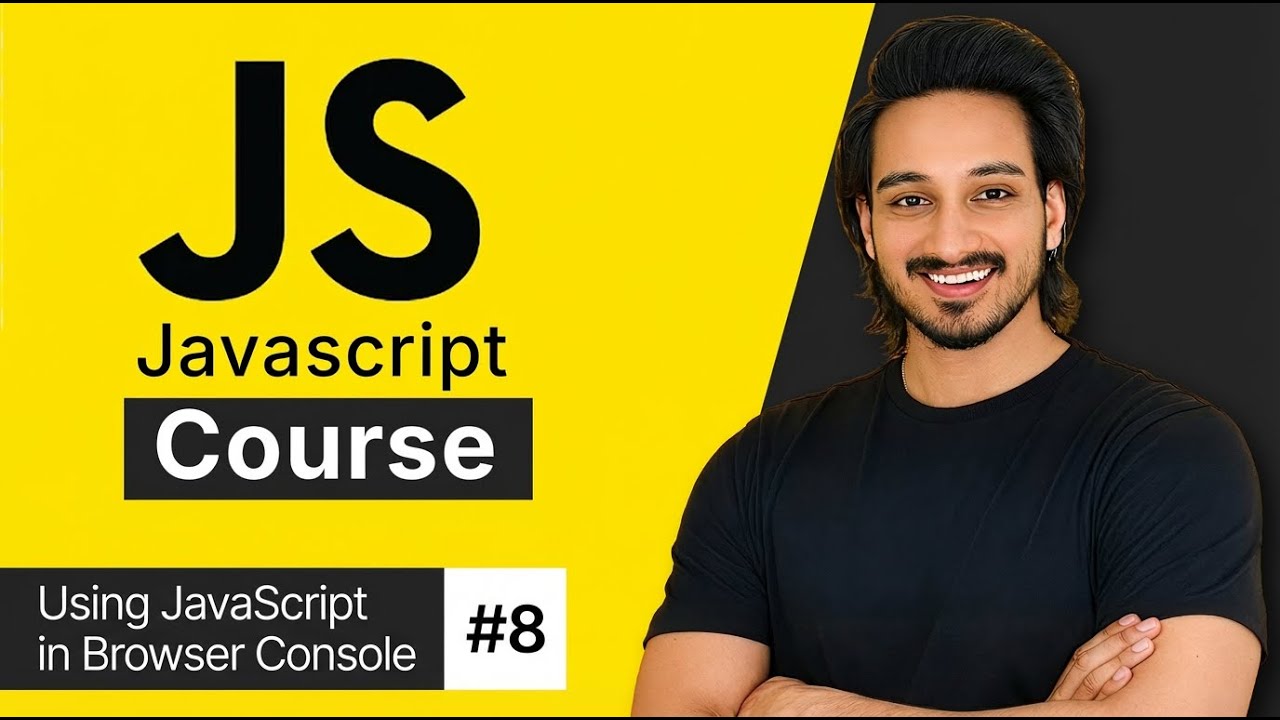 8 Using JavaScript in Browser Console - YouTube