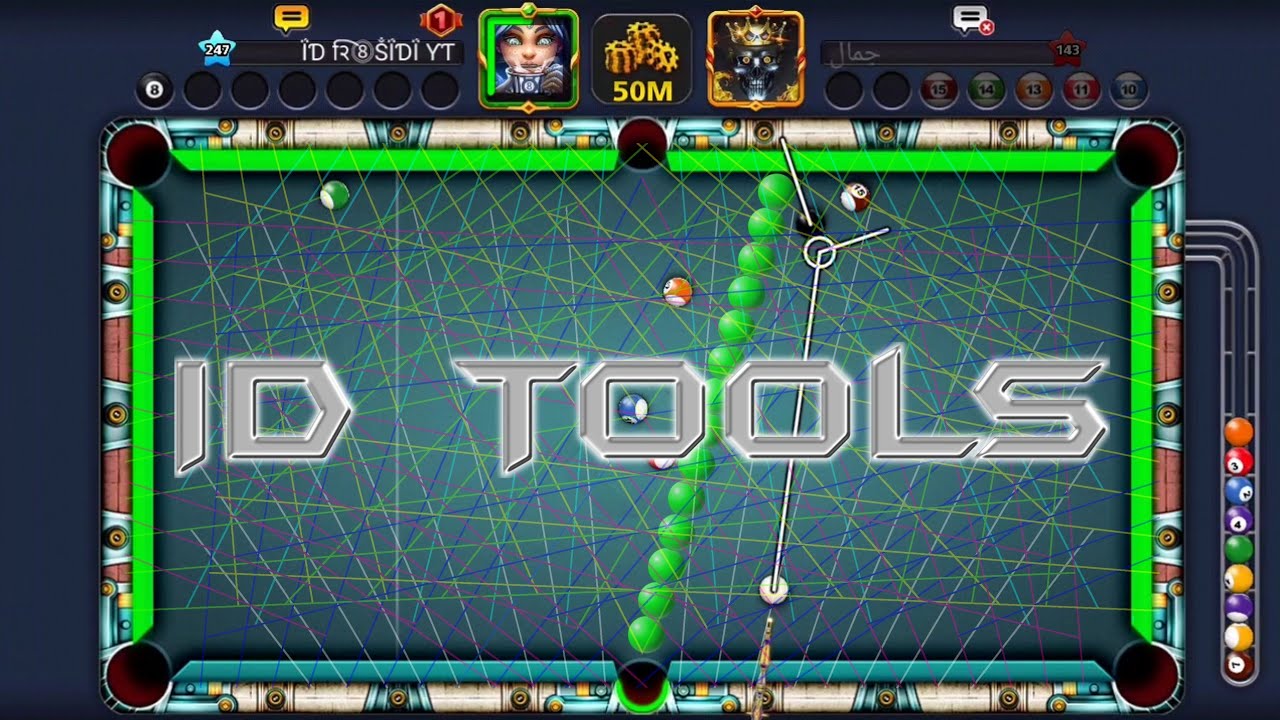 Tutorial Pantul ID TOOLS 8 Ball Pool - YouTube