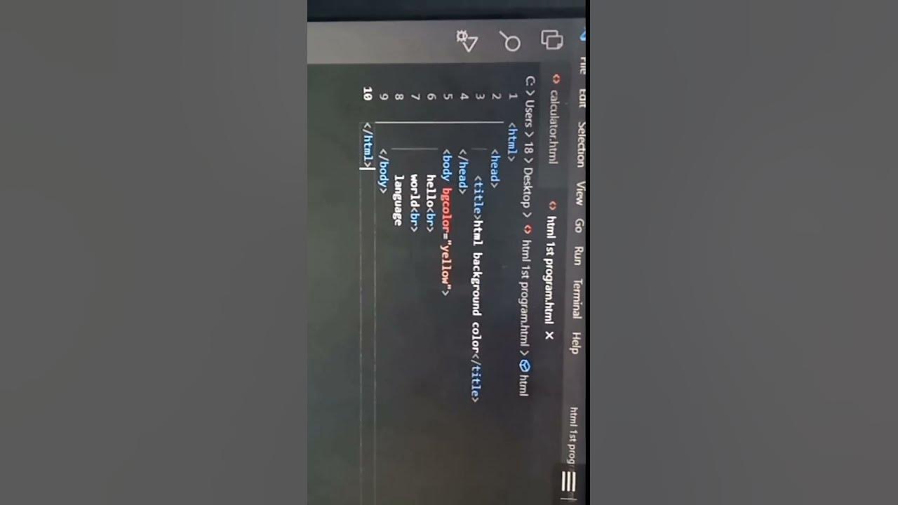 Html Background color - YouTube