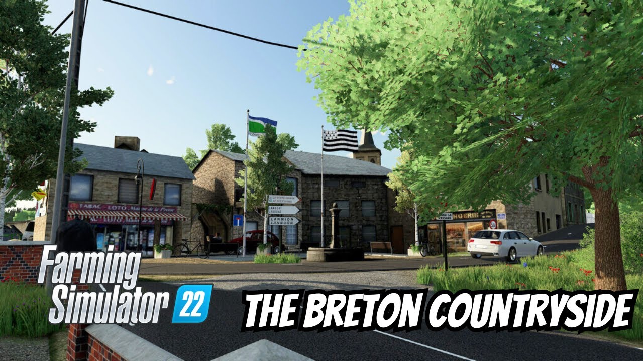 The Breton Countryside Map Tour - Farming Simulator 22 XBOX - YouTube