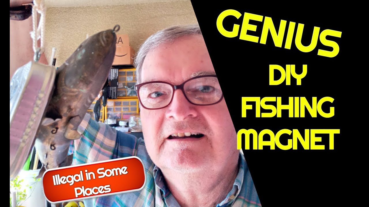 DIY Homemade Fishing Magnet - YouTube