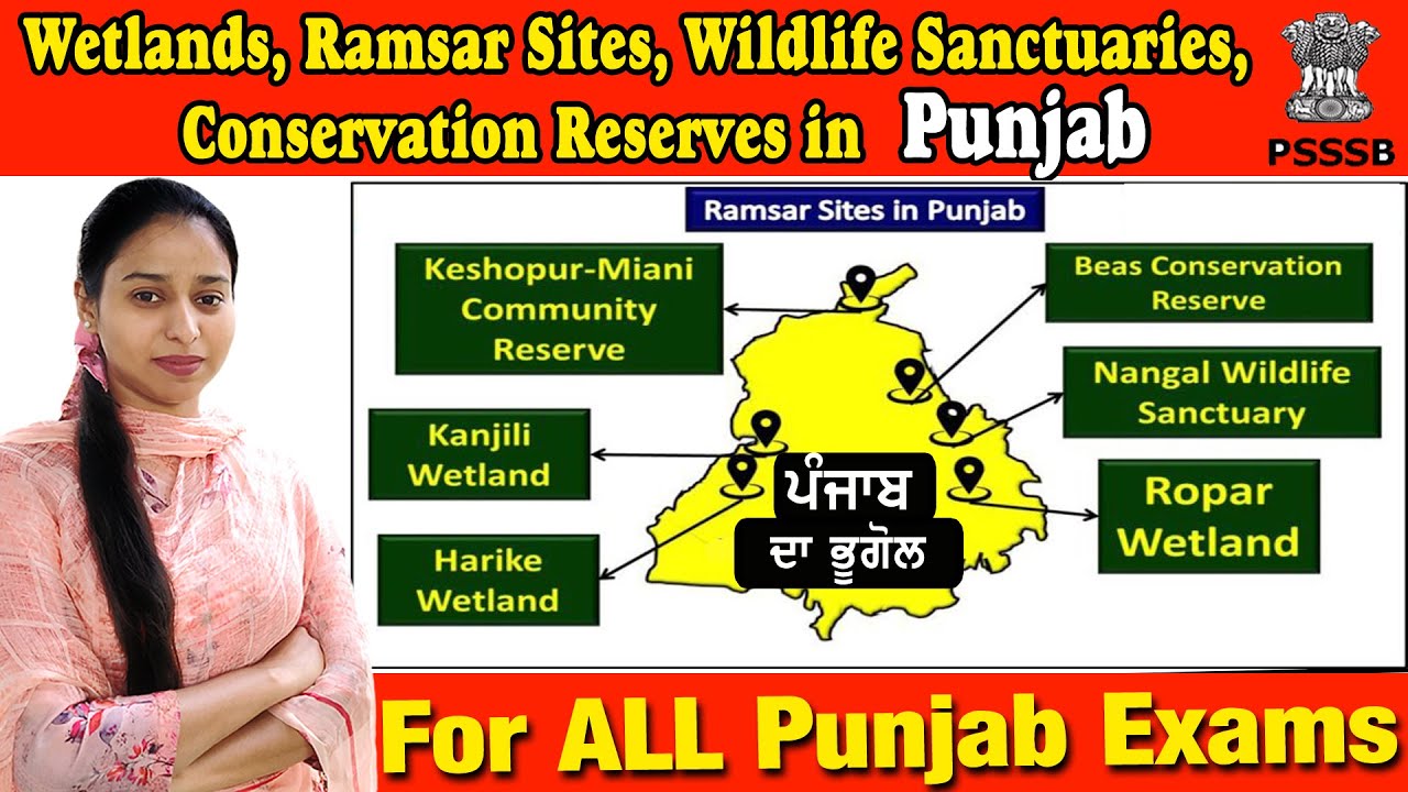 Protected Areas of Punjab - Wetlands, Ramsar Sites, Wildlife ...