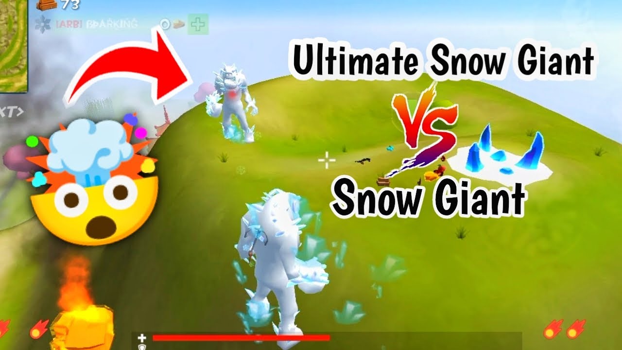 Rocket Royale Unstoppable vs Snow Giant - YouTube