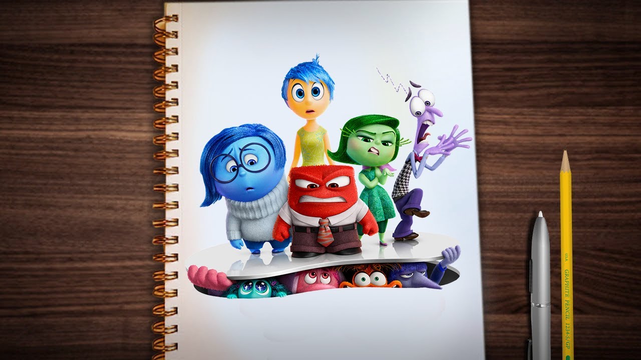 How to Draw Inside Out 2 Emotions - YouTube